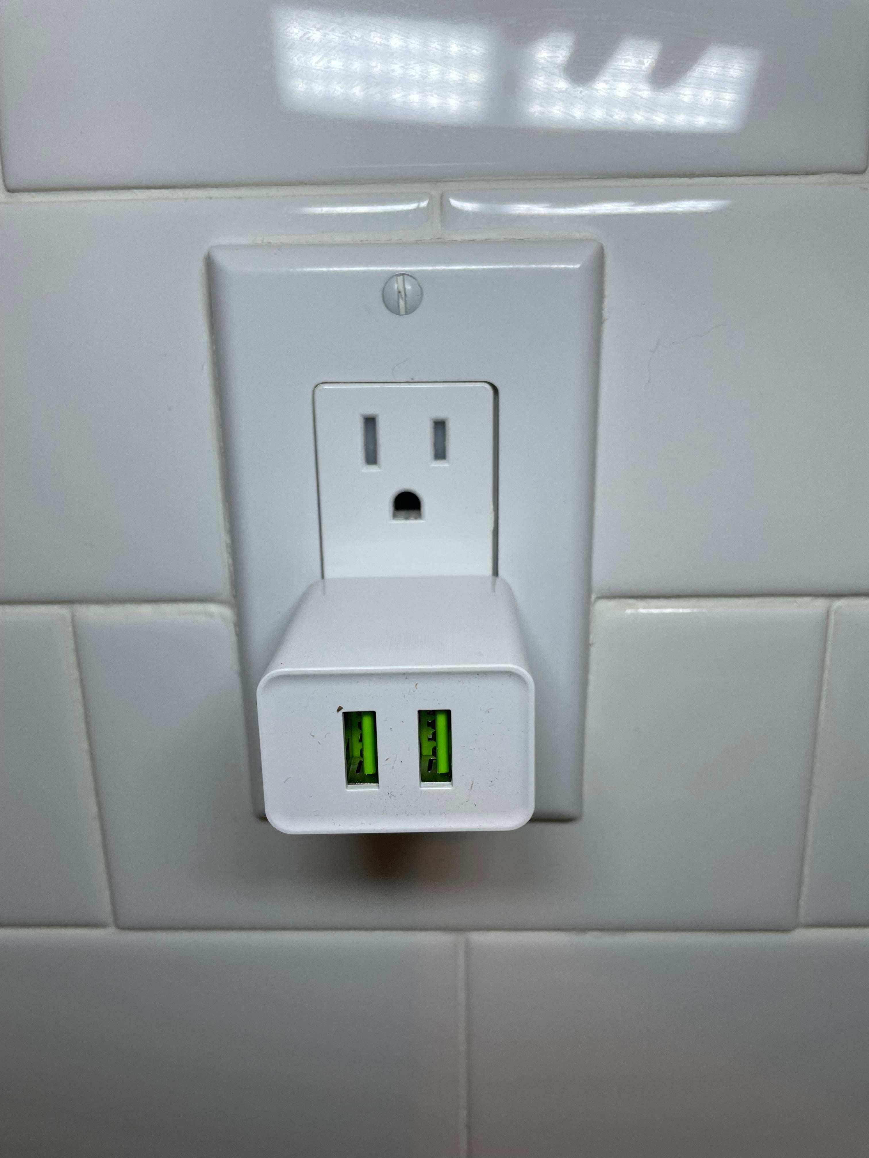 Dual Port USB Wall Charger Block 5v 2.4a 12W – DCX Unlimited, Inc.