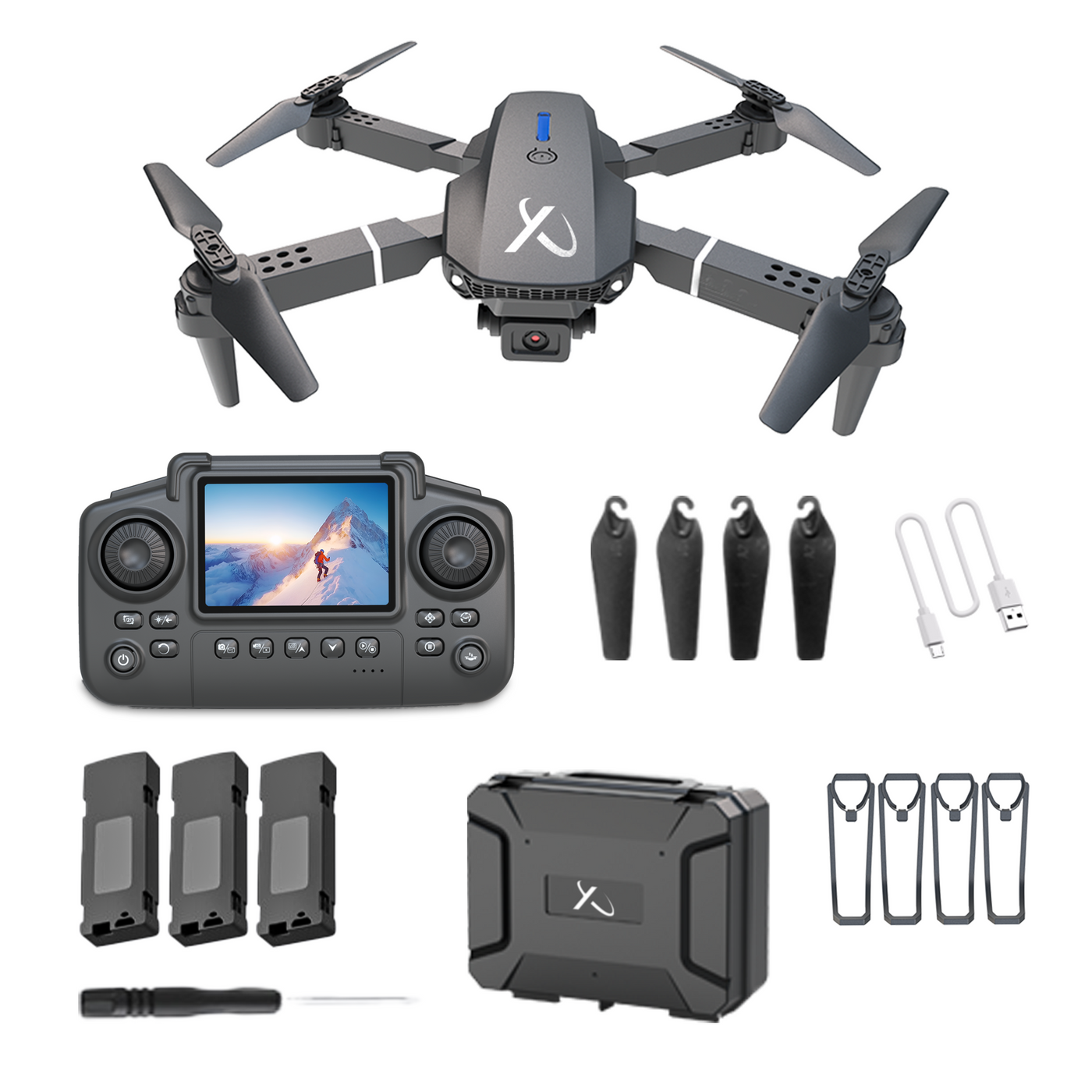 Falcon X 4K Drone by DCX Unlimited – DCX Unlimited, Inc.