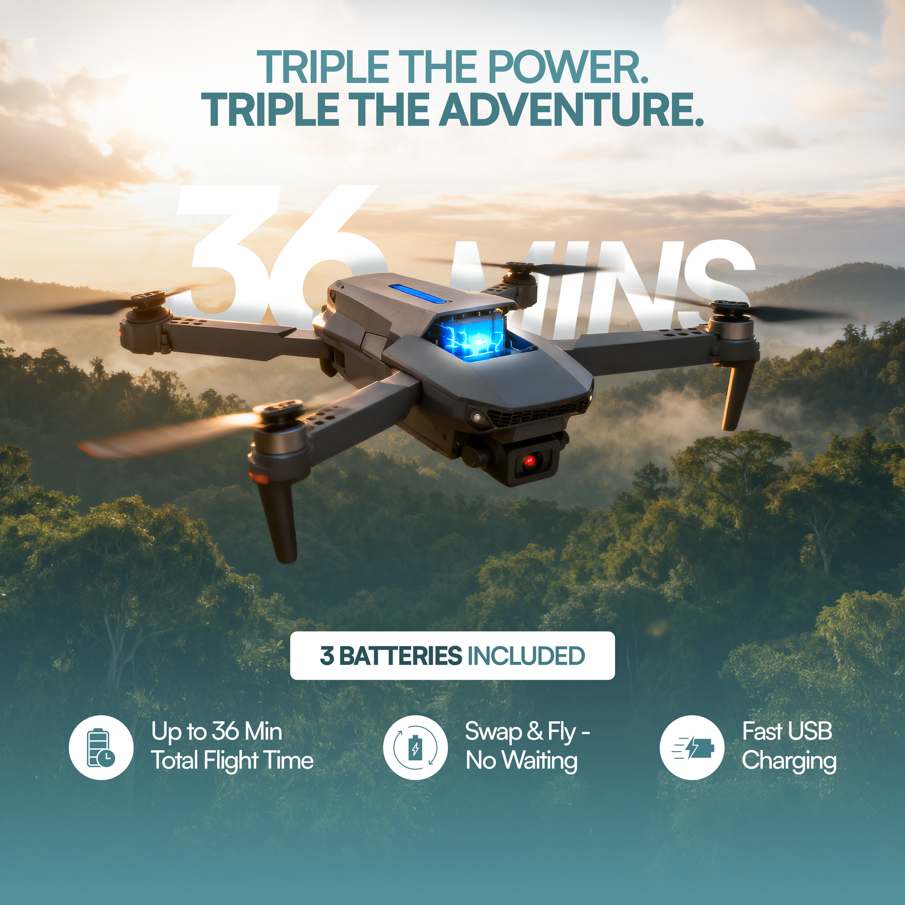 Falcon X 4K Drone by DCX Unlimited – DCX Unlimited, Inc.