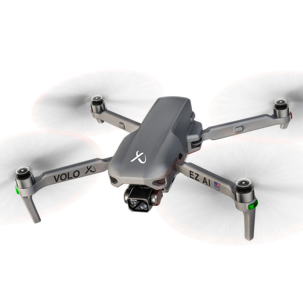 Volo X EZ AI Camera Drone from DCX Unlimited – DCX Unlimited Inc
